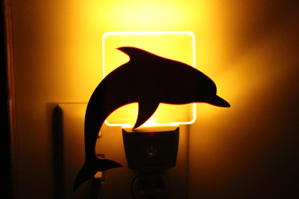 DIY 3D Printed Dolphin Night Light Design - Inventor Boy